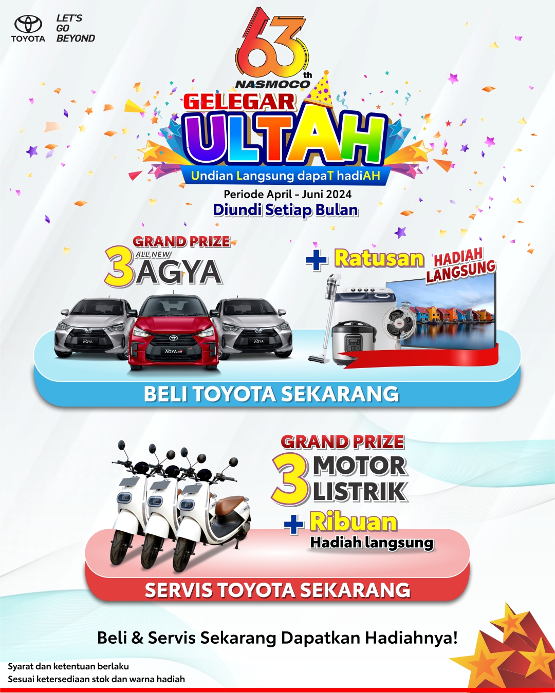 Bazaar Ultah Nasmoco ke 63 di Queen City Mall - TOYOTA NASMOCO PEMUDA ...