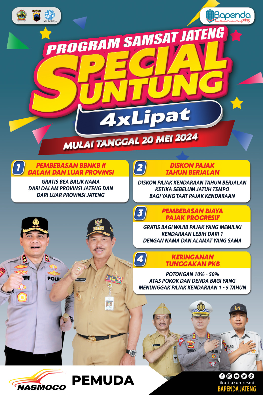 Program Samsat Jateng Special Untung 4x Lipat - TOYOTA NASMOCO PEMUDA ...