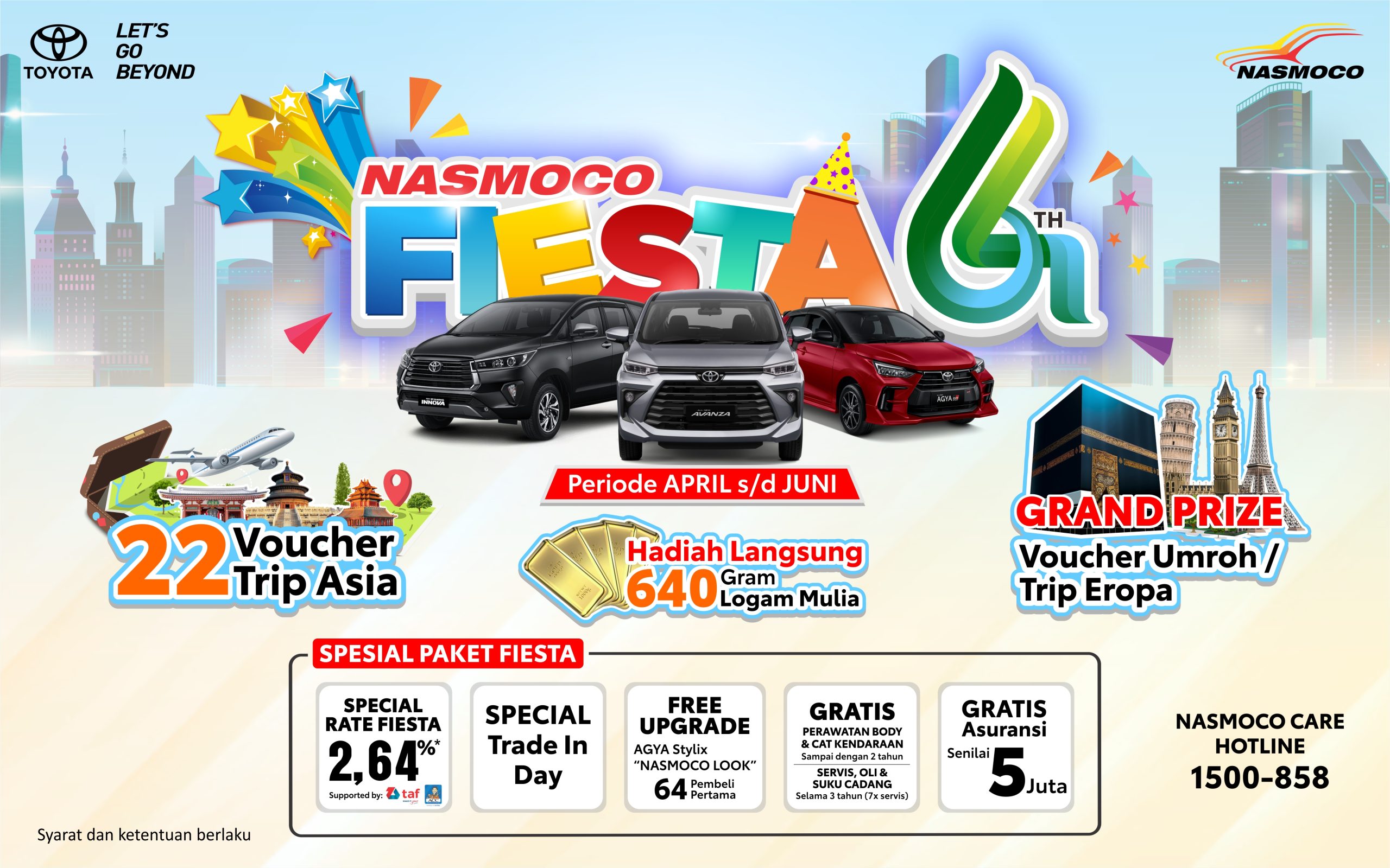 NASMOCO FIESTA 64TH – TOYOTA NASMOCO PEMUDA SEMARANG