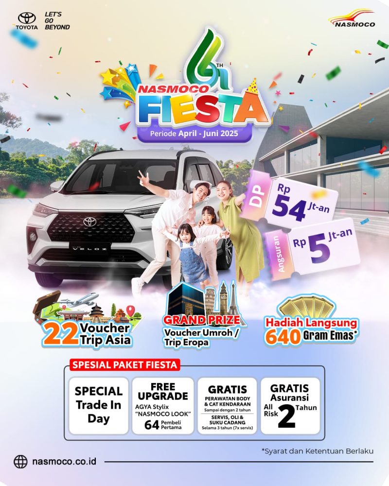 PROMO VELOZ – TOYOTA NASMOCO PEMUDA SEMARANG